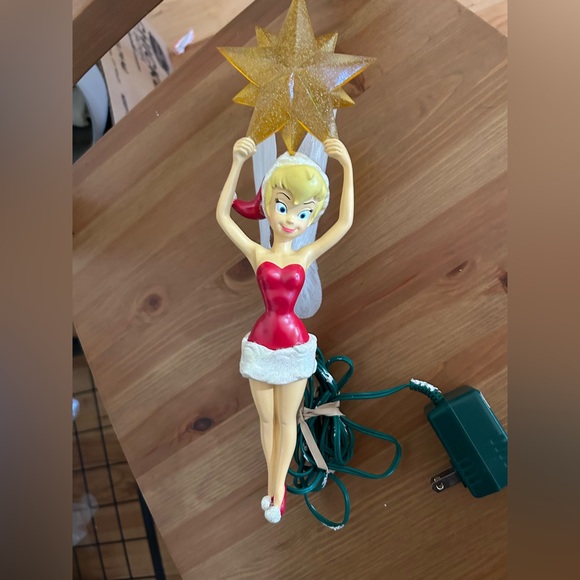 Disney | Other | Rare Vintage Tree Topper Tinker Bell | Poshmark